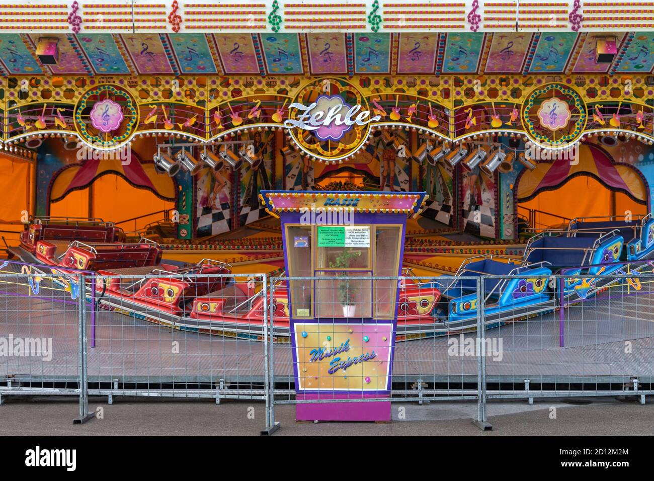 geography / travel, Germany, Bavaria, Munich, fairground ride at the ...