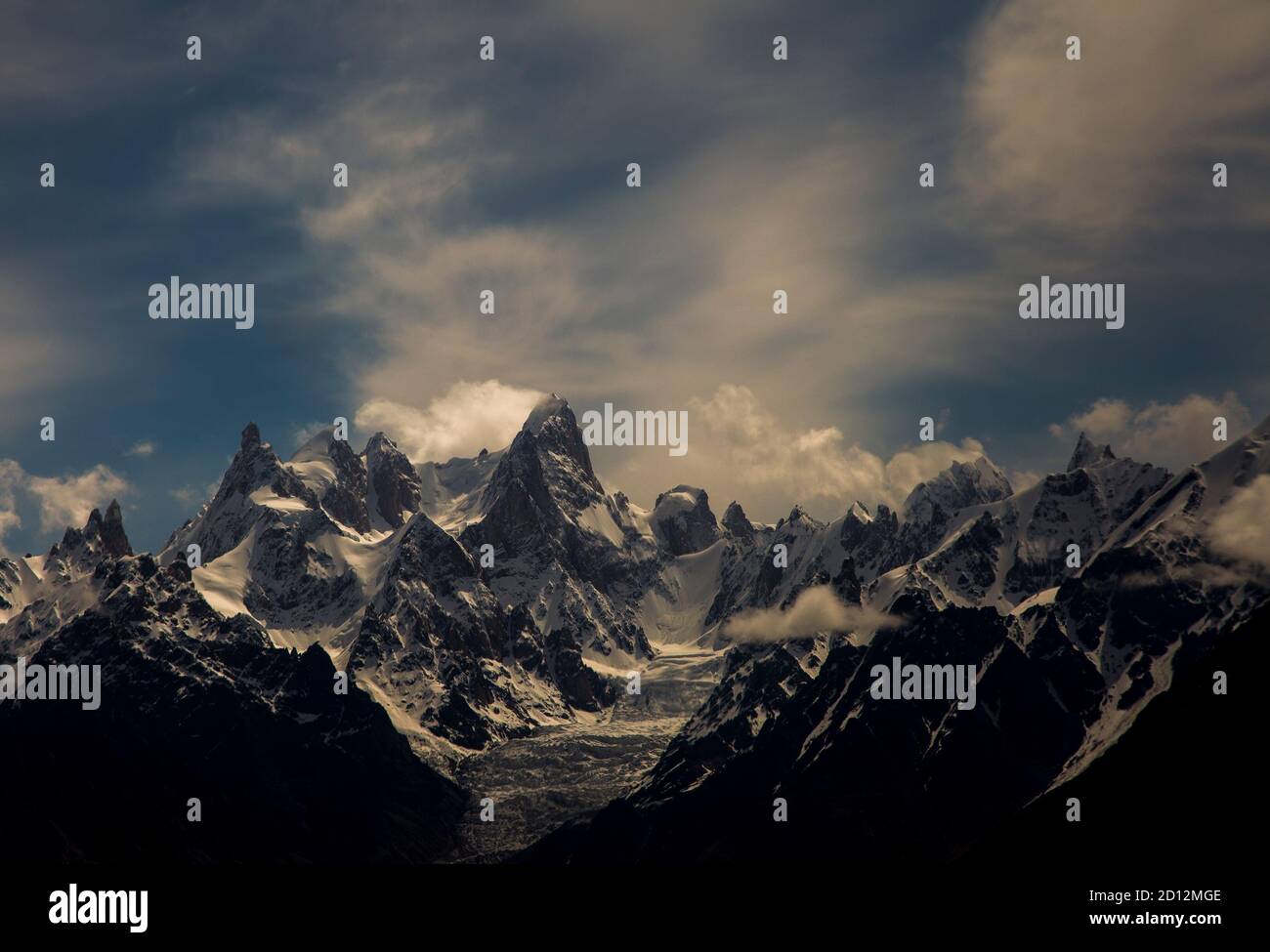 karakorum range of northern areas of gilgit baltistan , baltoroand ...