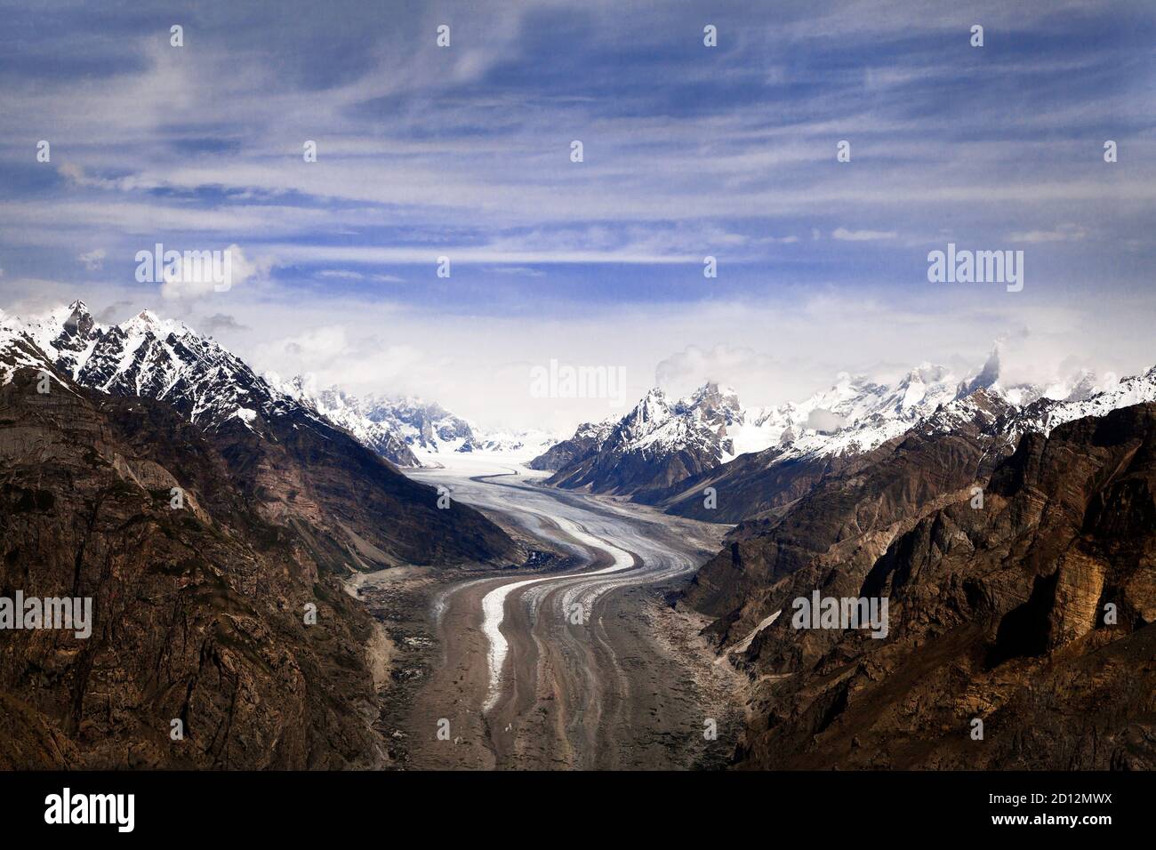 karakorum range of northern areas of gilgit baltistan , baltoroand ...