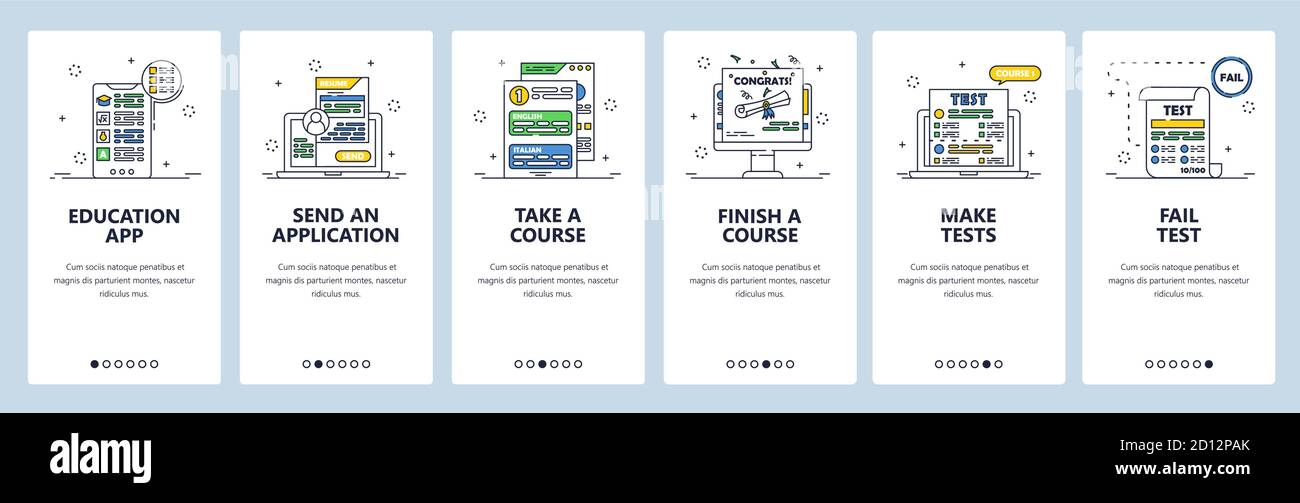 Online courses and tests, e-learning, distance education. Mobile app ...