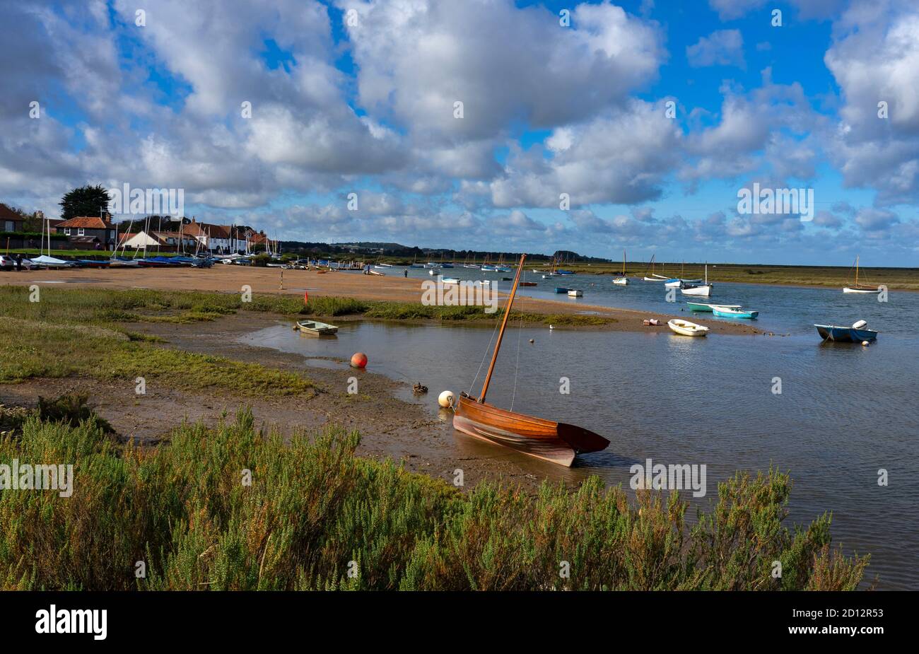Burnham Overy Staithe,Norfolk,England Stock Photo - Alamy