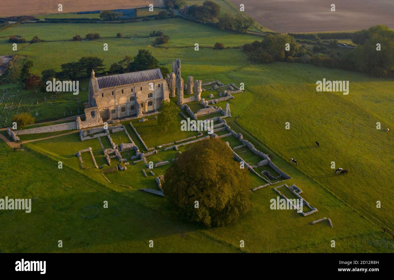 Binham aerial hi-res stock photography and images - Alamy