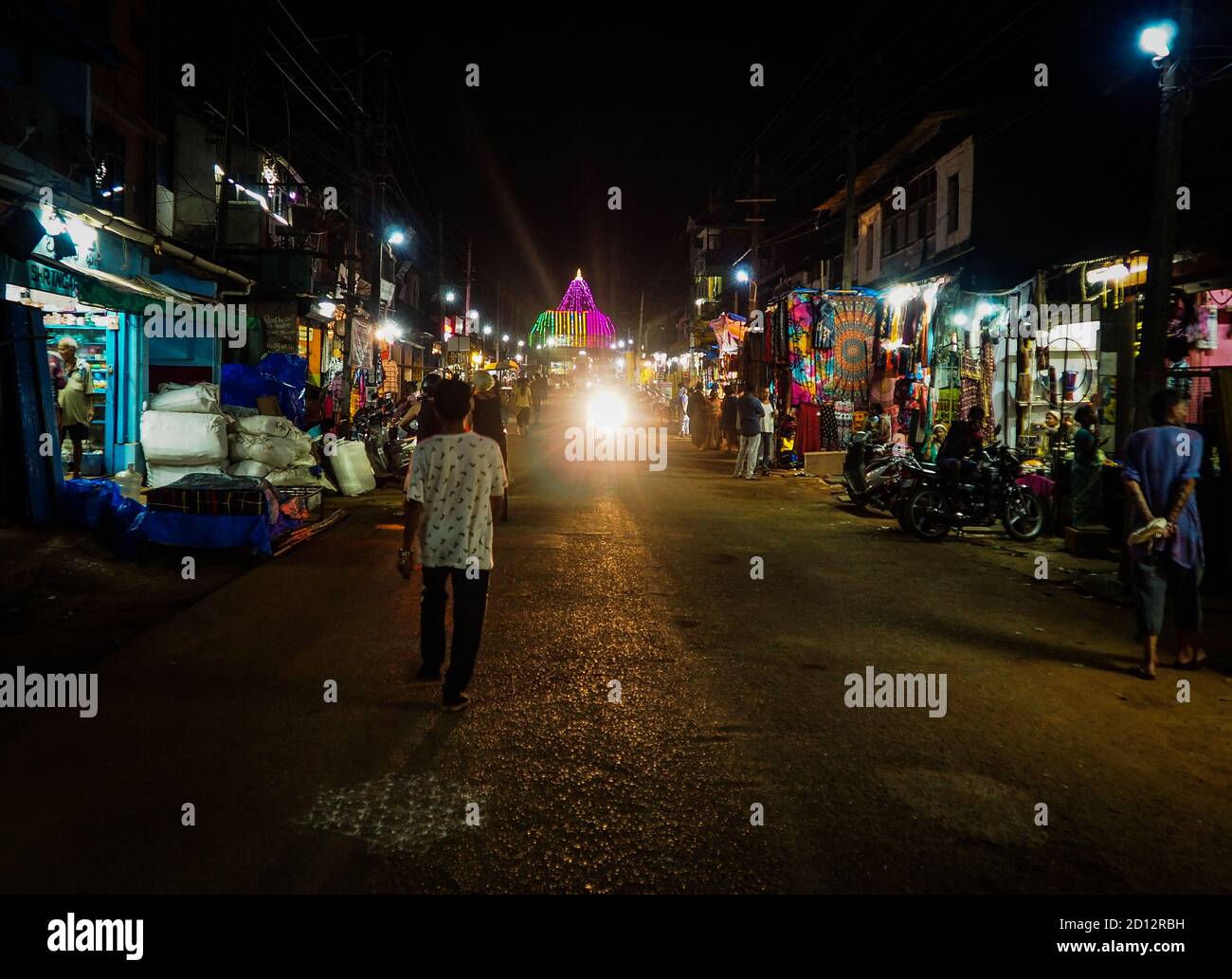 India city night hi-res stock photography and images - Alamy