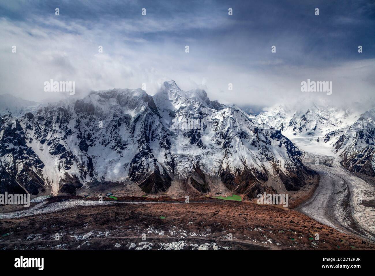 karakorum range of northern areas of gilgit baltistan , baltoroand ...
