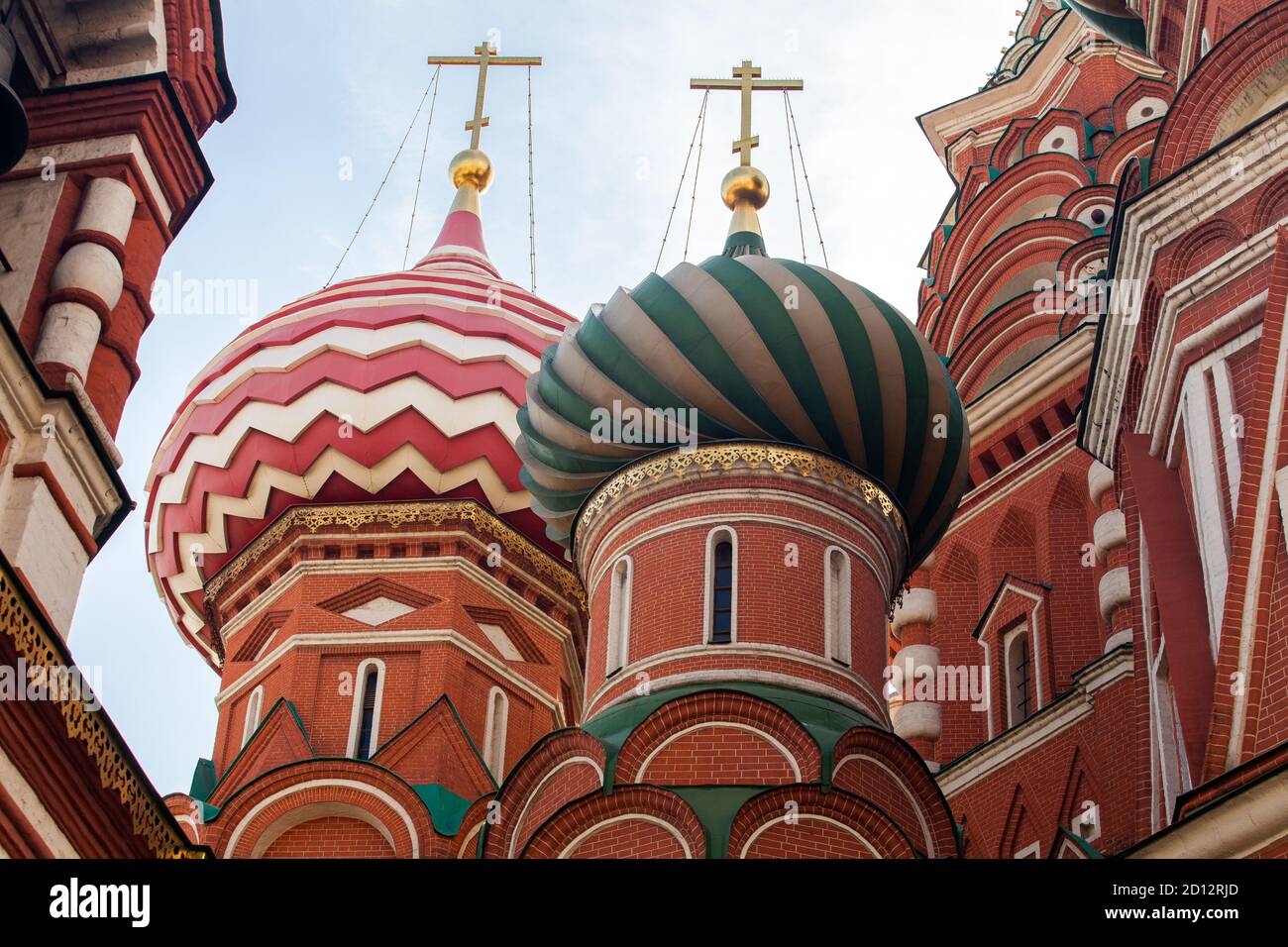 Saint Basil's Cathedral at Red Square in Moscow,Russia. It is a church ...