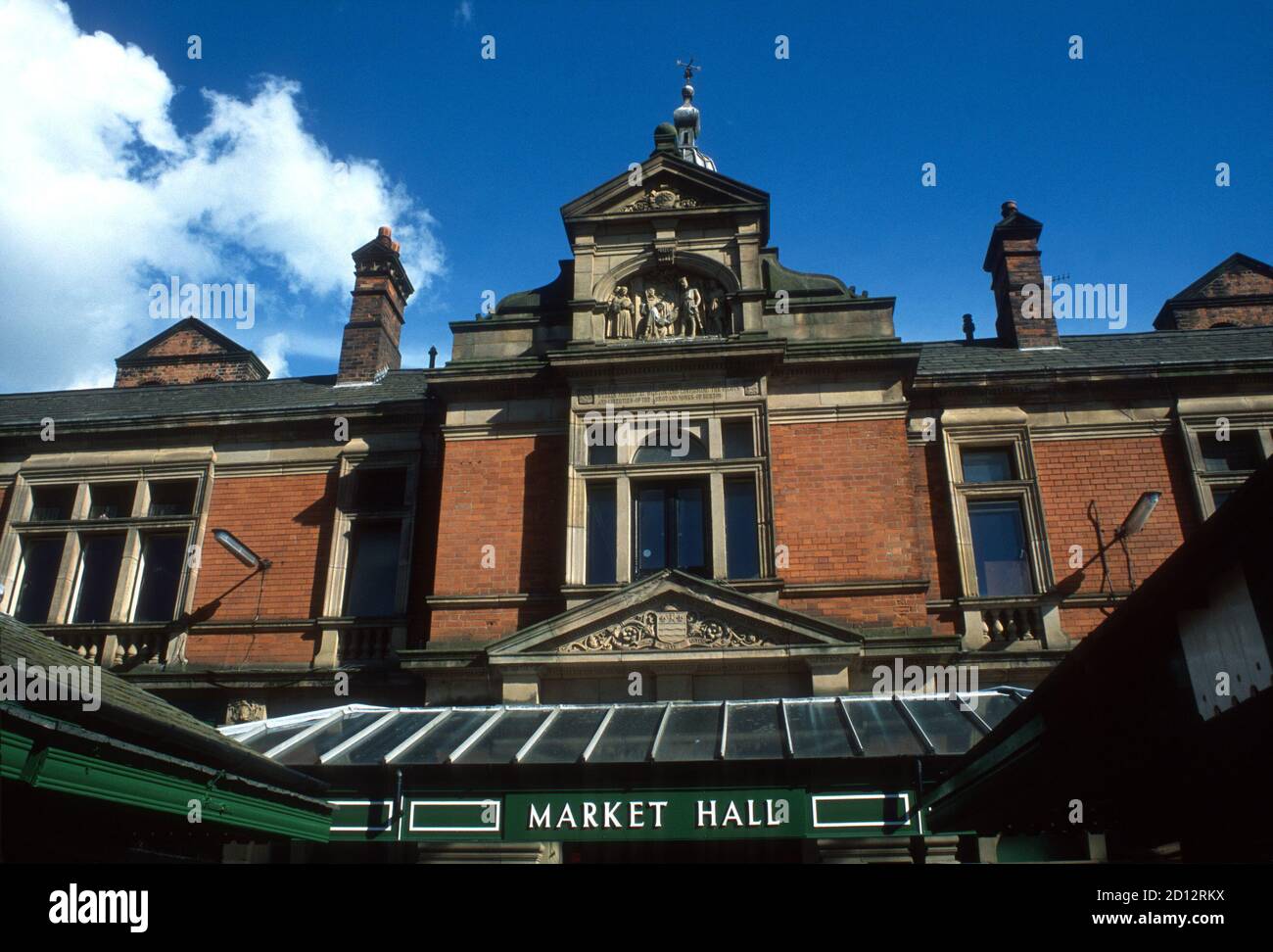 The Market Hall, Burton on Trent, Staffordshire, England, UK Stock ...
