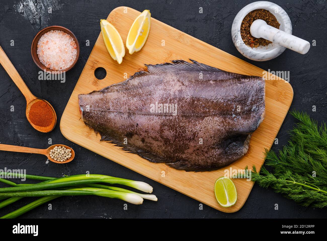 Filet of halibut hi-res stock photography and images - Alamy