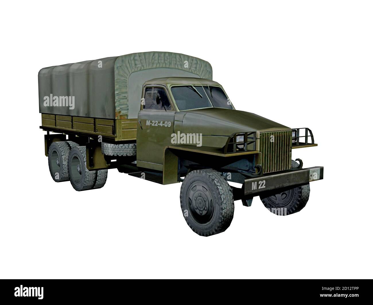 Heavy military truck Cut Out Stock Images & Pictures - Alamy