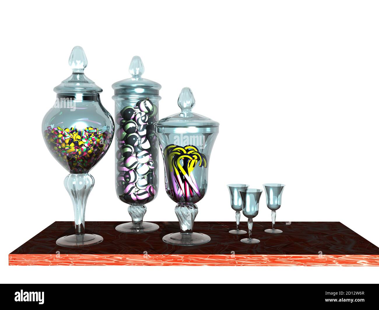 Jars sweets Cut Out Stock Images & Pictures - Alamy