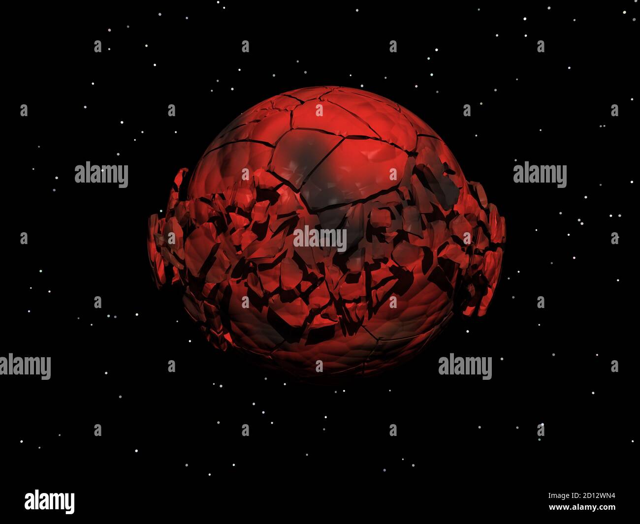 huge explosion in space Stock Photo - Alamy