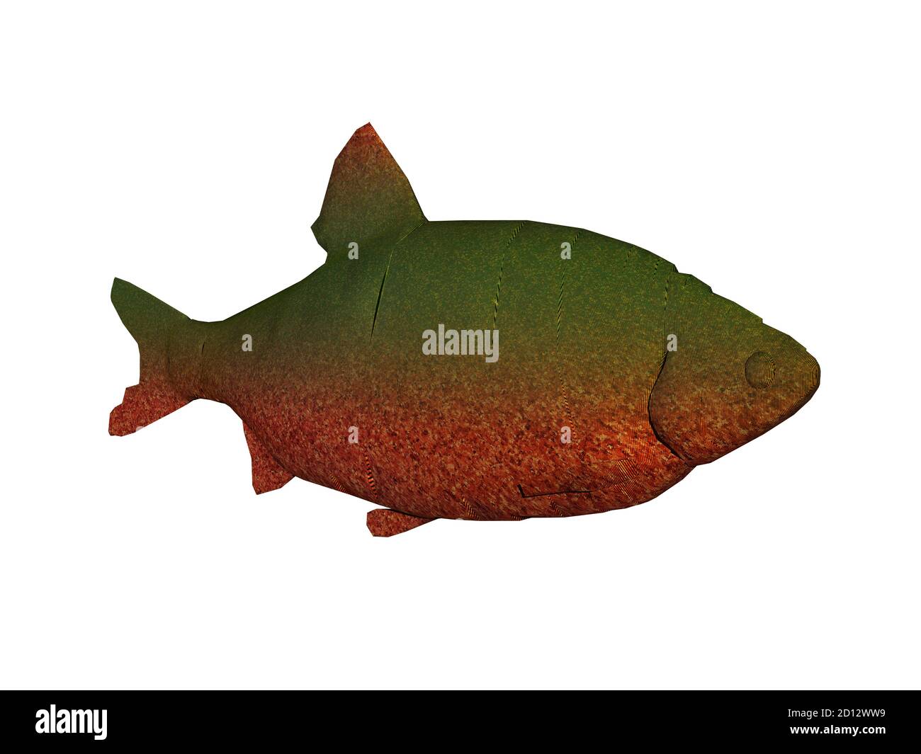 fat carp swims in the water Stock Photo - Alamy