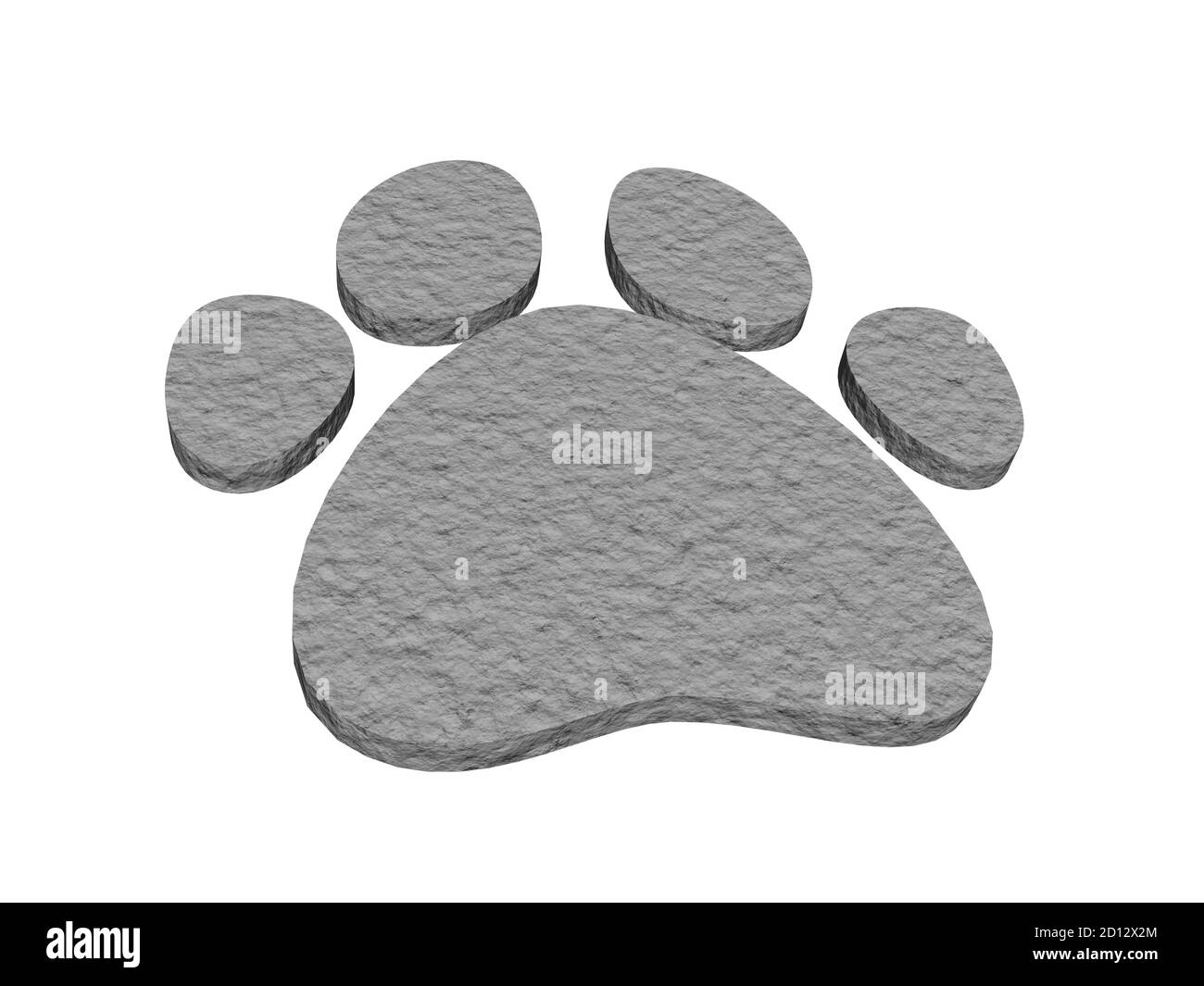 Bear paw Black and White Stock Photos & Images - Alamy