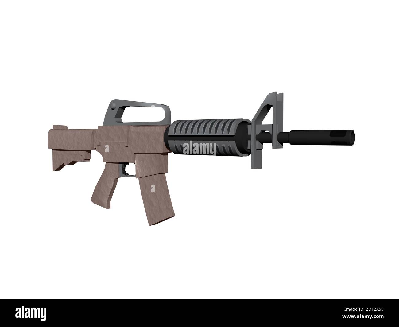 modern assault rifle in the military Stock Photo - Alamy