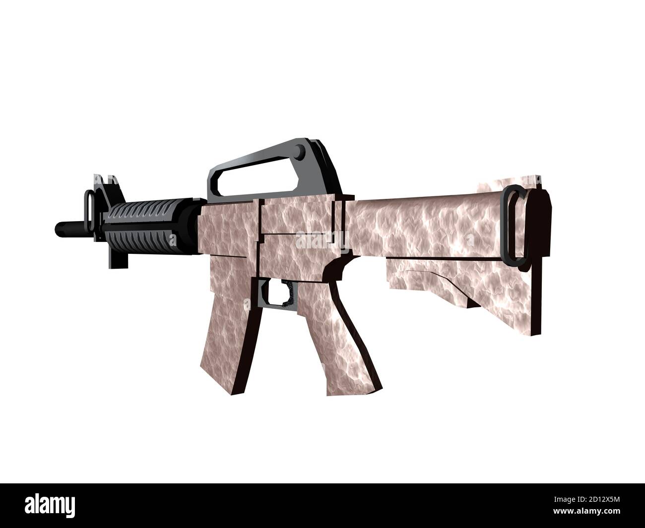 modern assault rifle in the military Stock Photo - Alamy