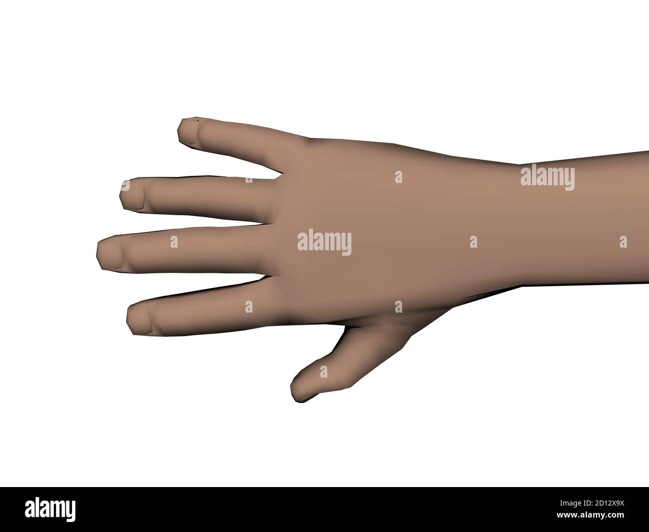 right human hand with forearm Stock Photo - Alamy