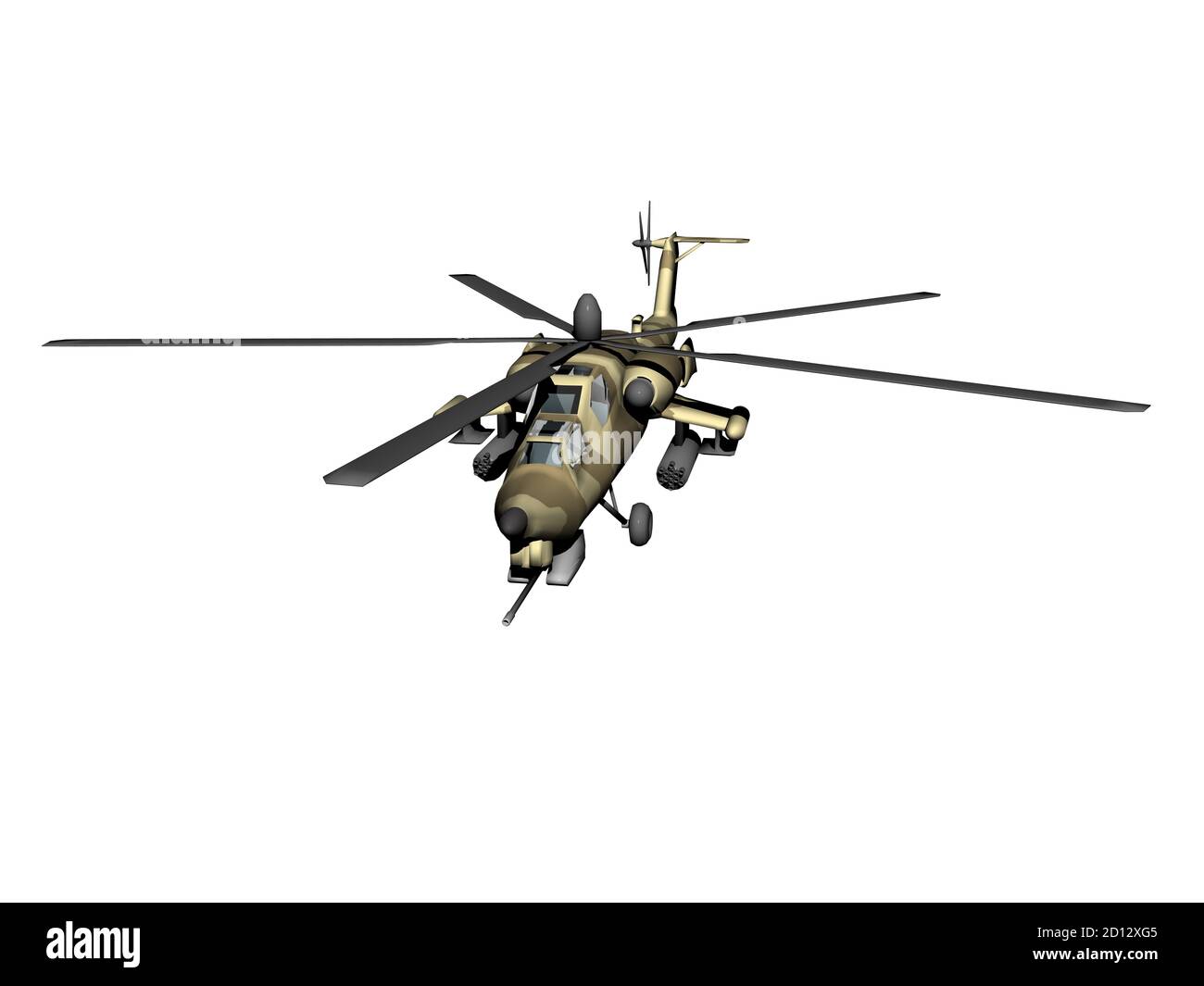 Helicopter with camouflage colors in the sky Stock Photo - Alamy
