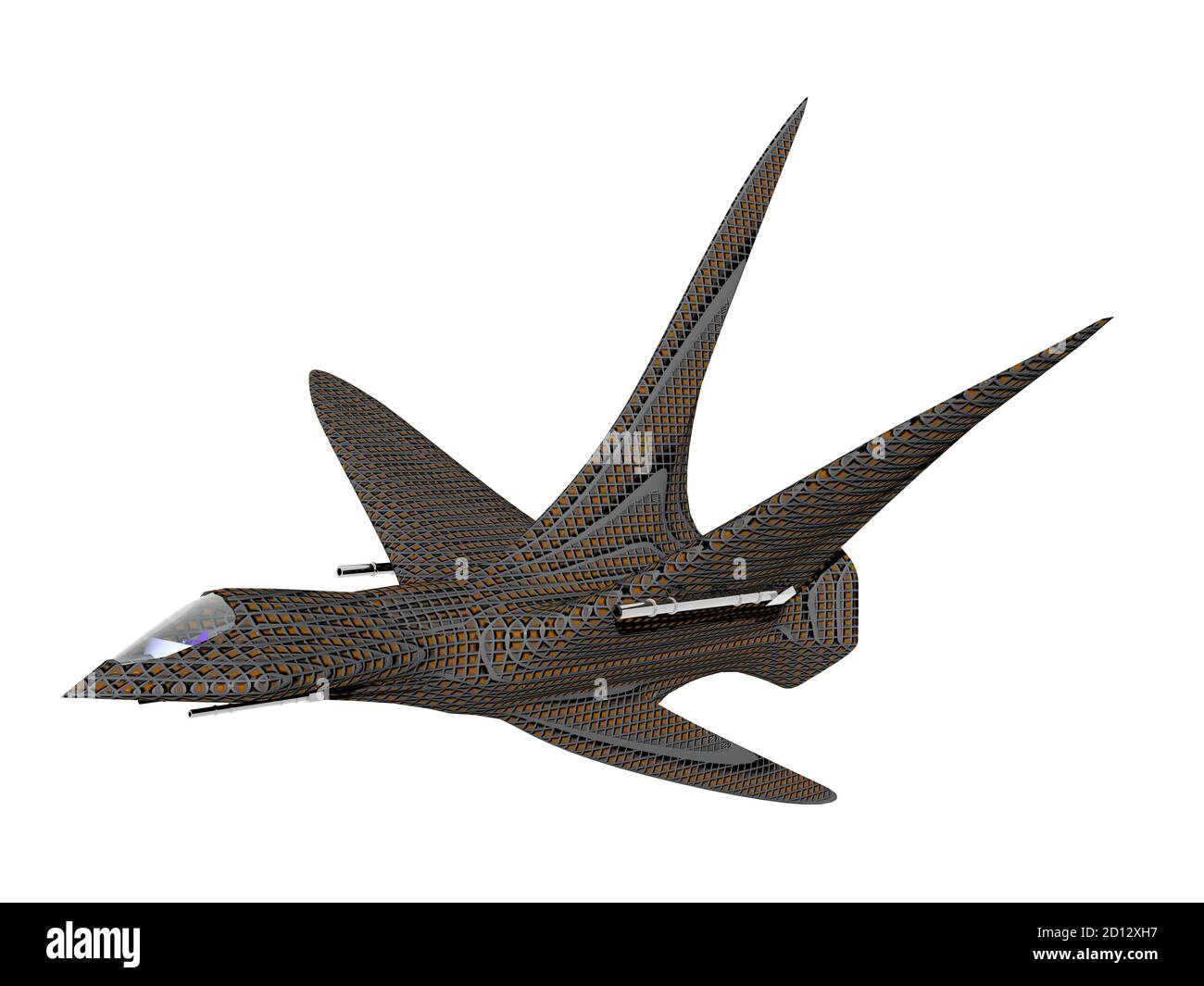 futuristic hunter in space Stock Photo - Alamy