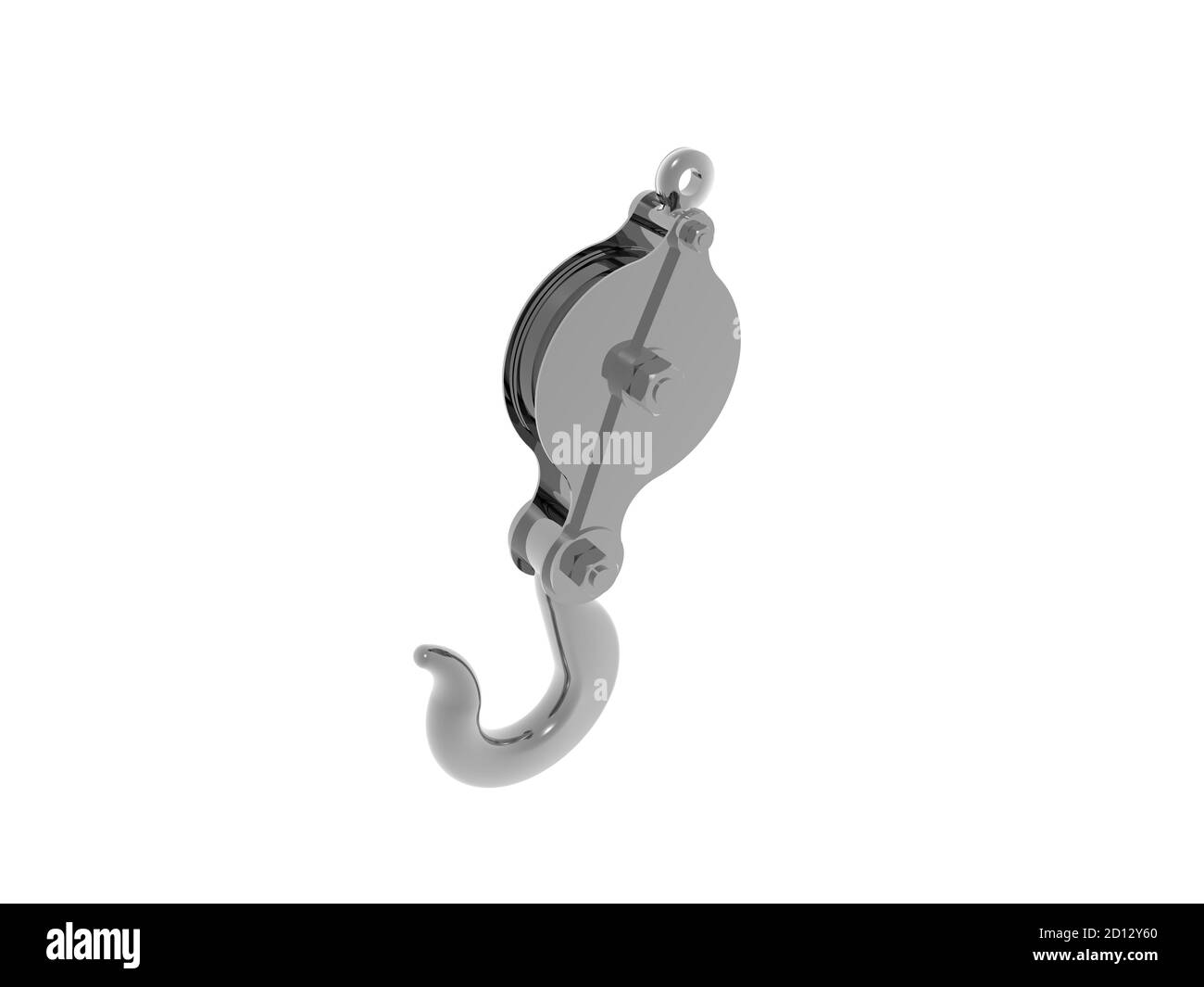 steel hook of a crane Stock Photo - Alamy