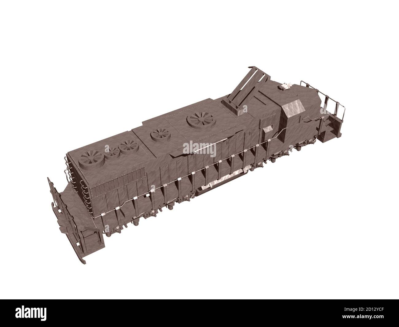 heavy steel electric locomotive Stock Photo - Alamy