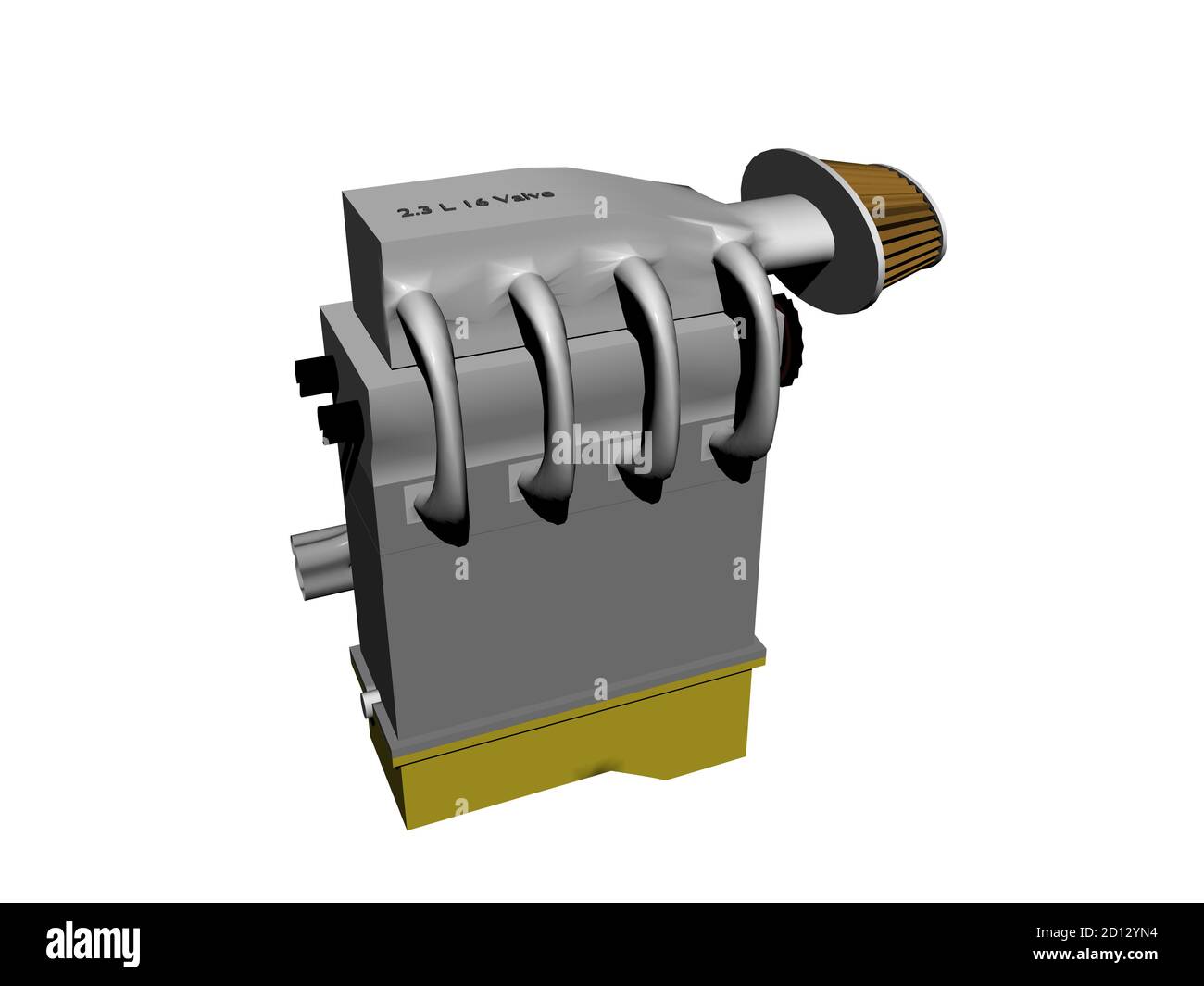 steel engine block for a car Stock Photo - Alamy