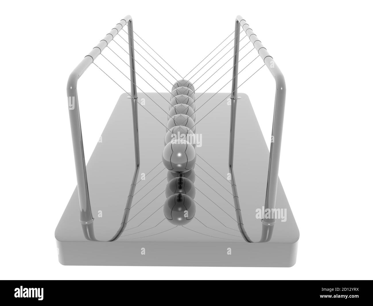 Newtonian balls as pendulums Stock Photo - Alamy