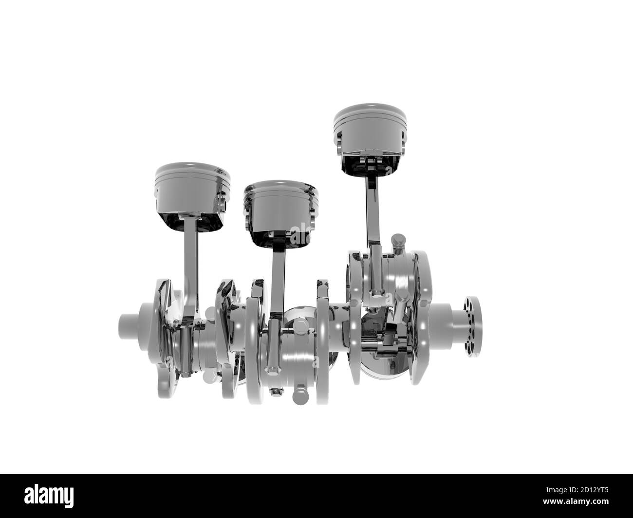 Stainless steel engine cylinder Stock Photo - Alamy
