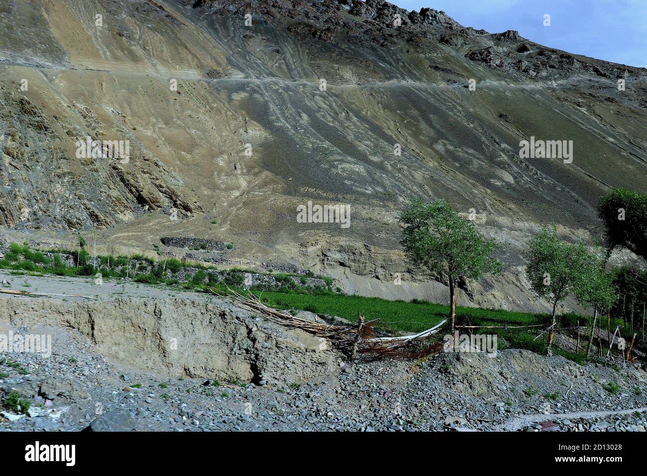 Beautiful valley of hilly area and mountains in india. Beautiful ...