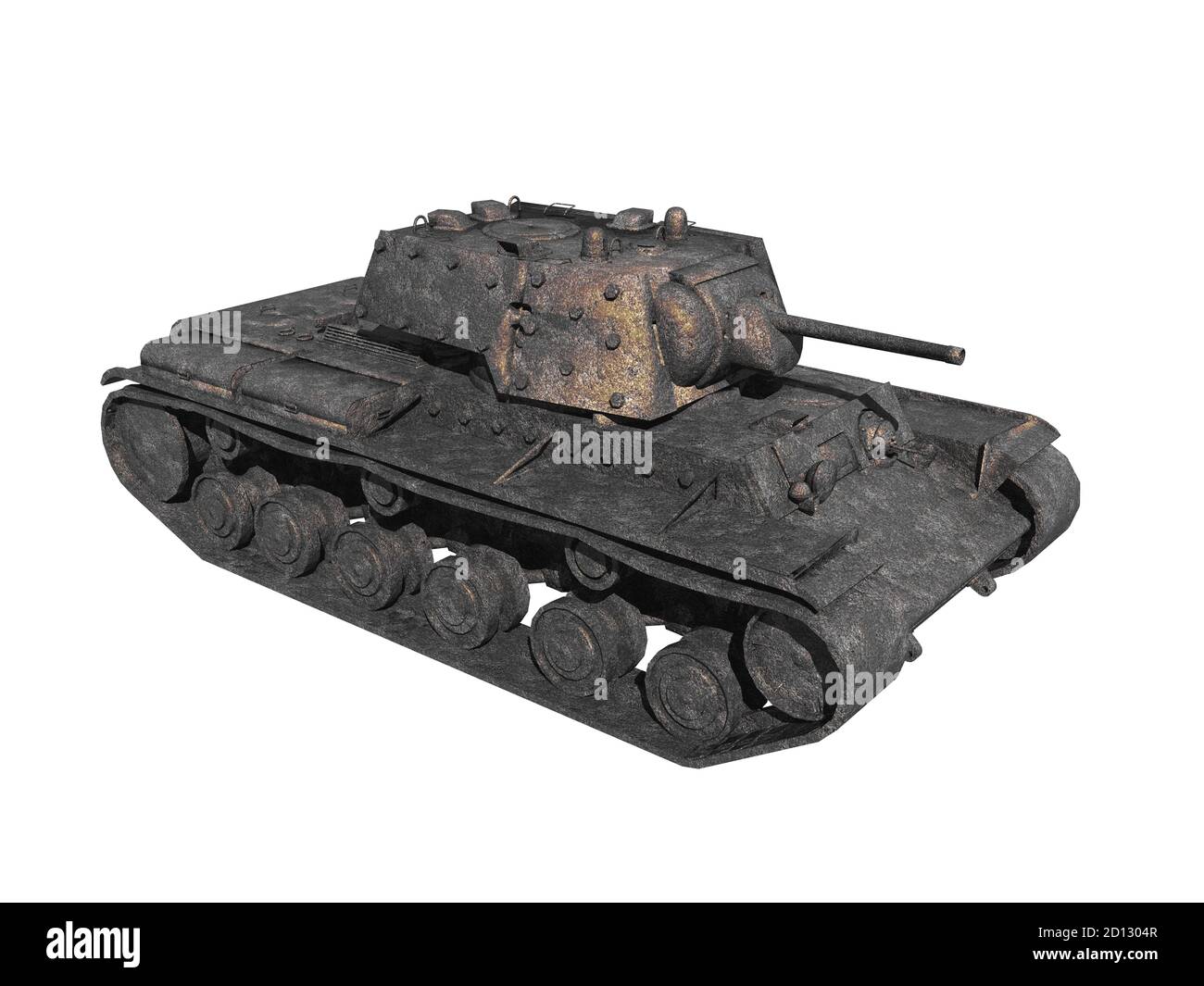 heavy steel tank with turret Stock Photo - Alamy