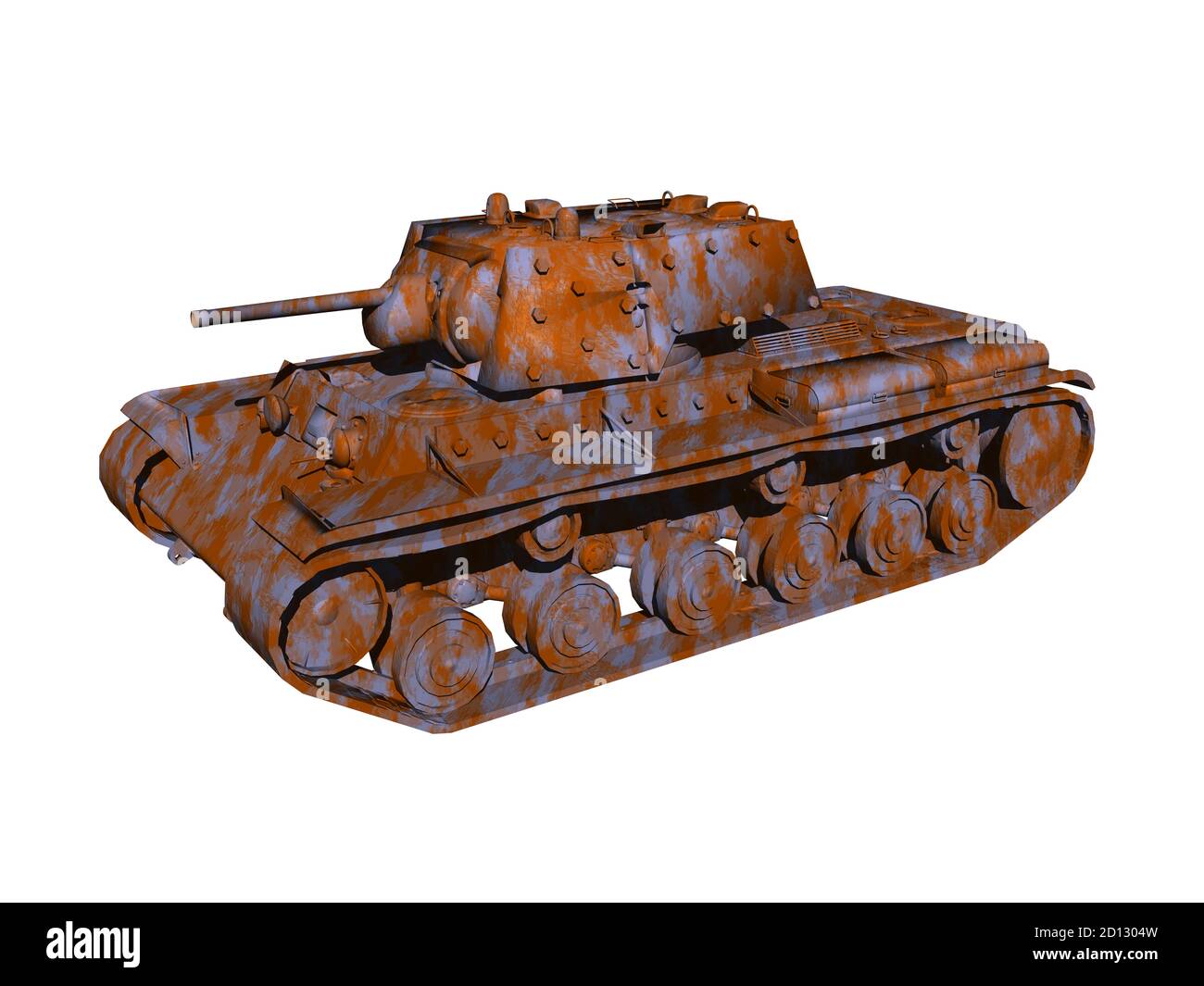 heavy steel tank with turret Stock Photo - Alamy