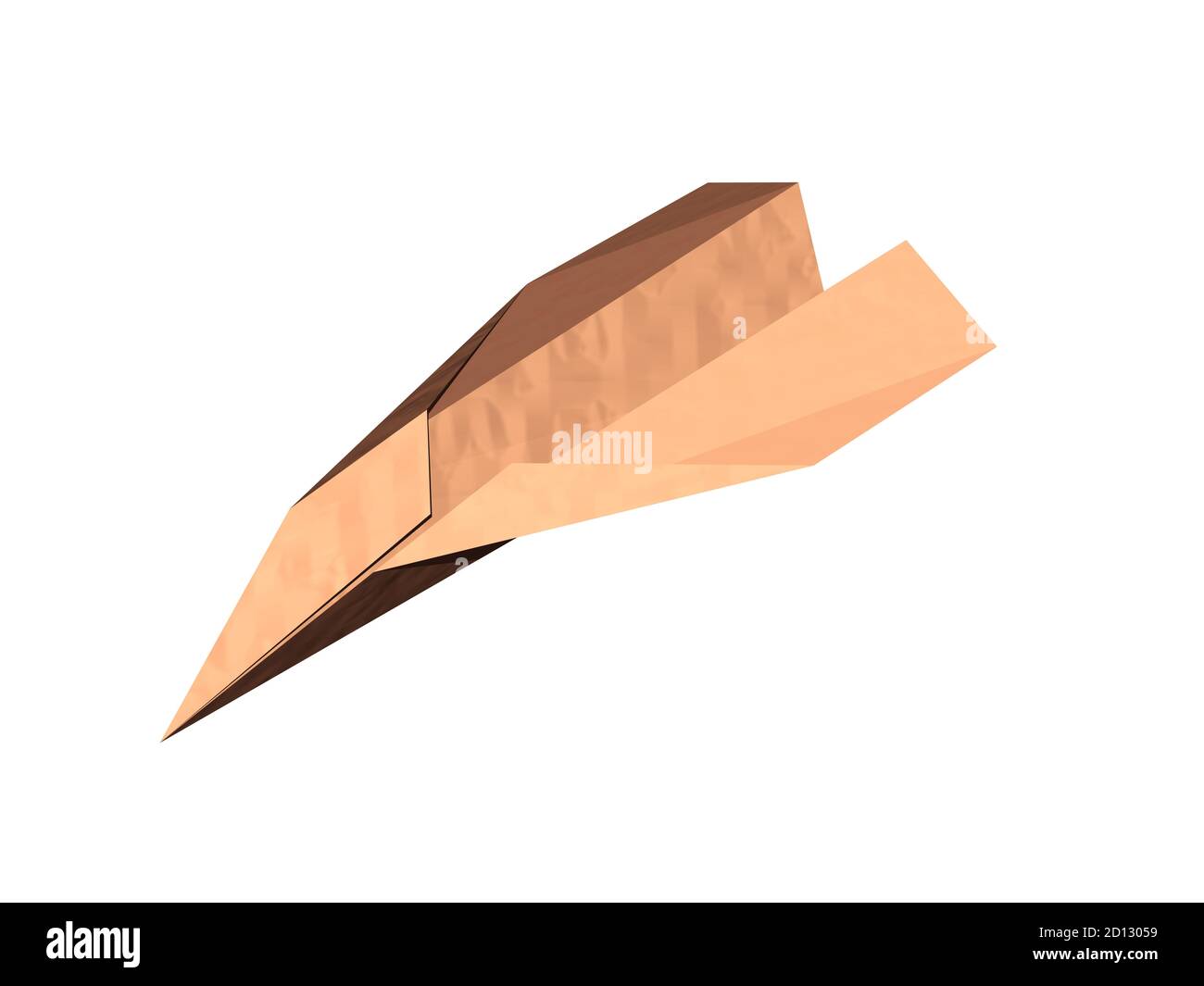 folded paper plane in the nursery Stock Photo - Alamy
