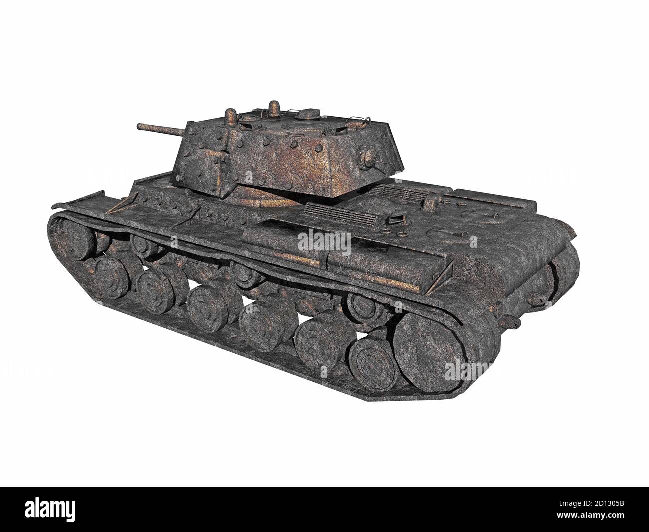 heavy steel tank with turret Stock Photo - Alamy