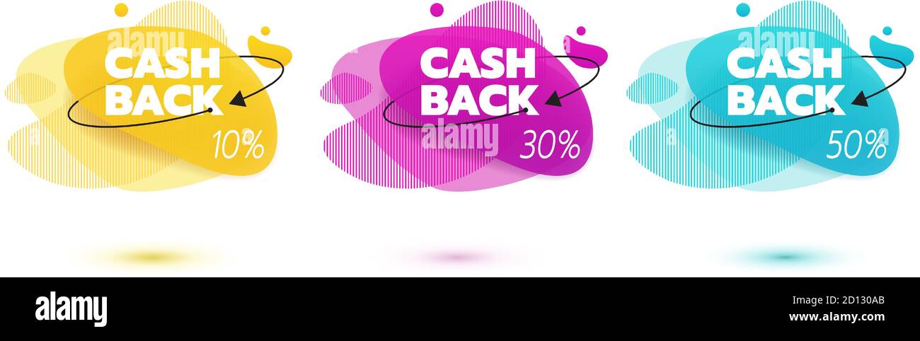 Amoeba liquid design. Dynamical colored forms of amoeba. Modern banner ...