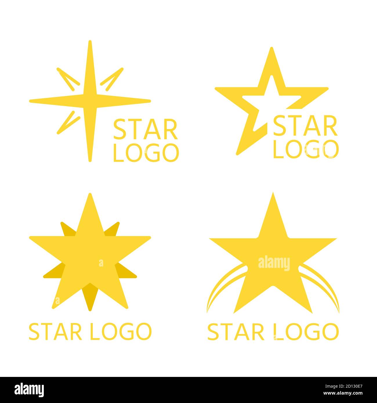 Yellow Star Template