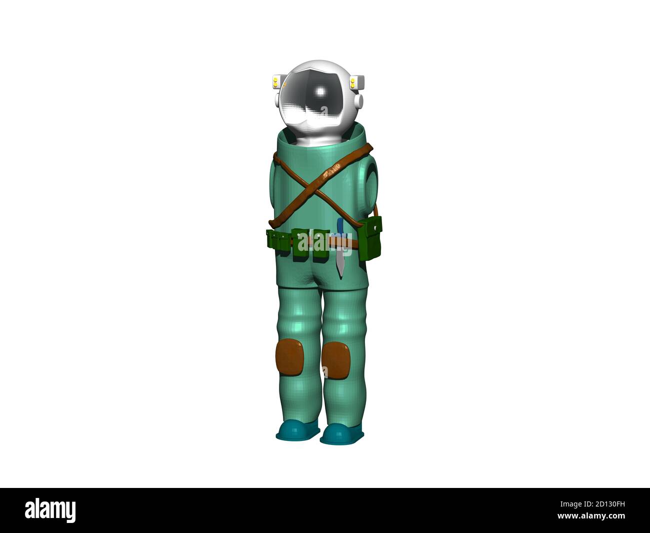Green Space Suit