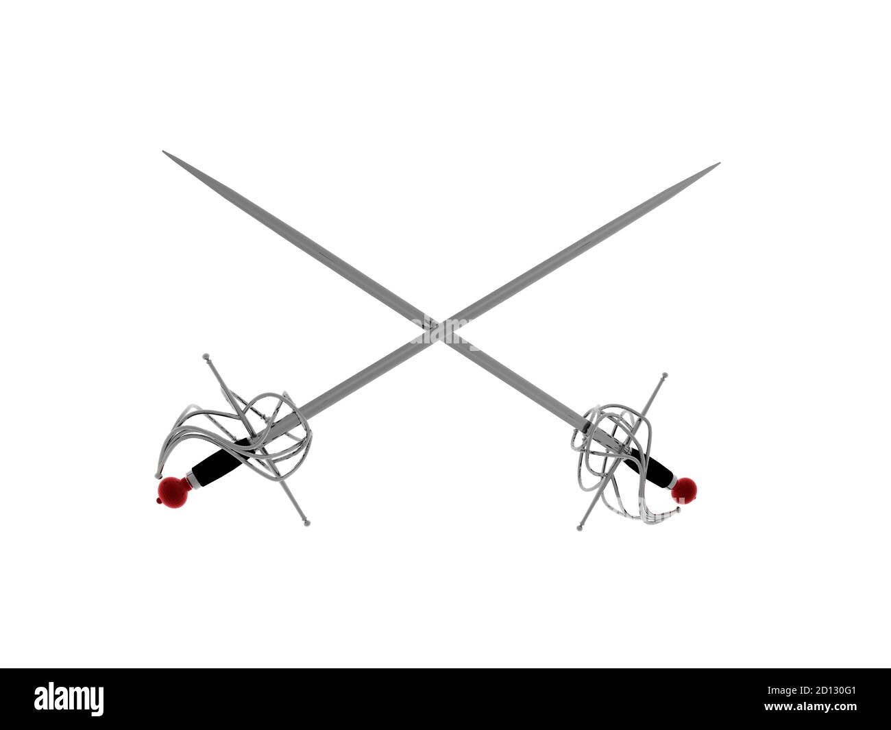 crossed swords as a symbol Stock Photo - Alamy