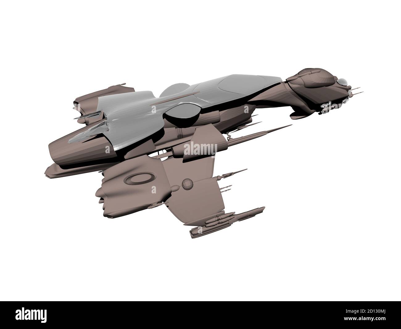 futuristic aircraft in space Stock Photo - Alamy