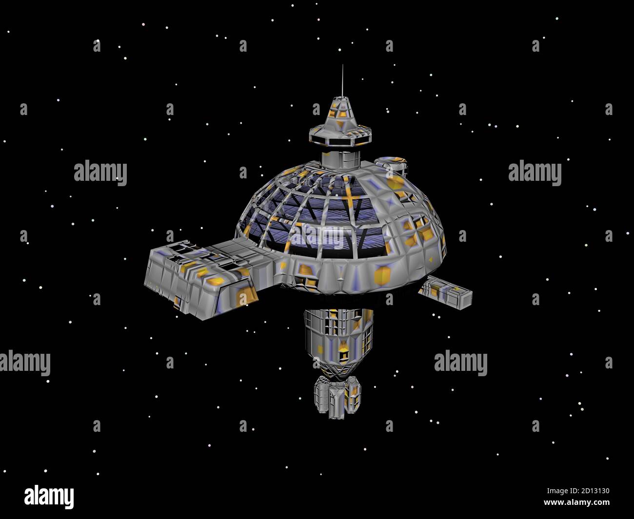 Futuristic Space Station Dome Designs