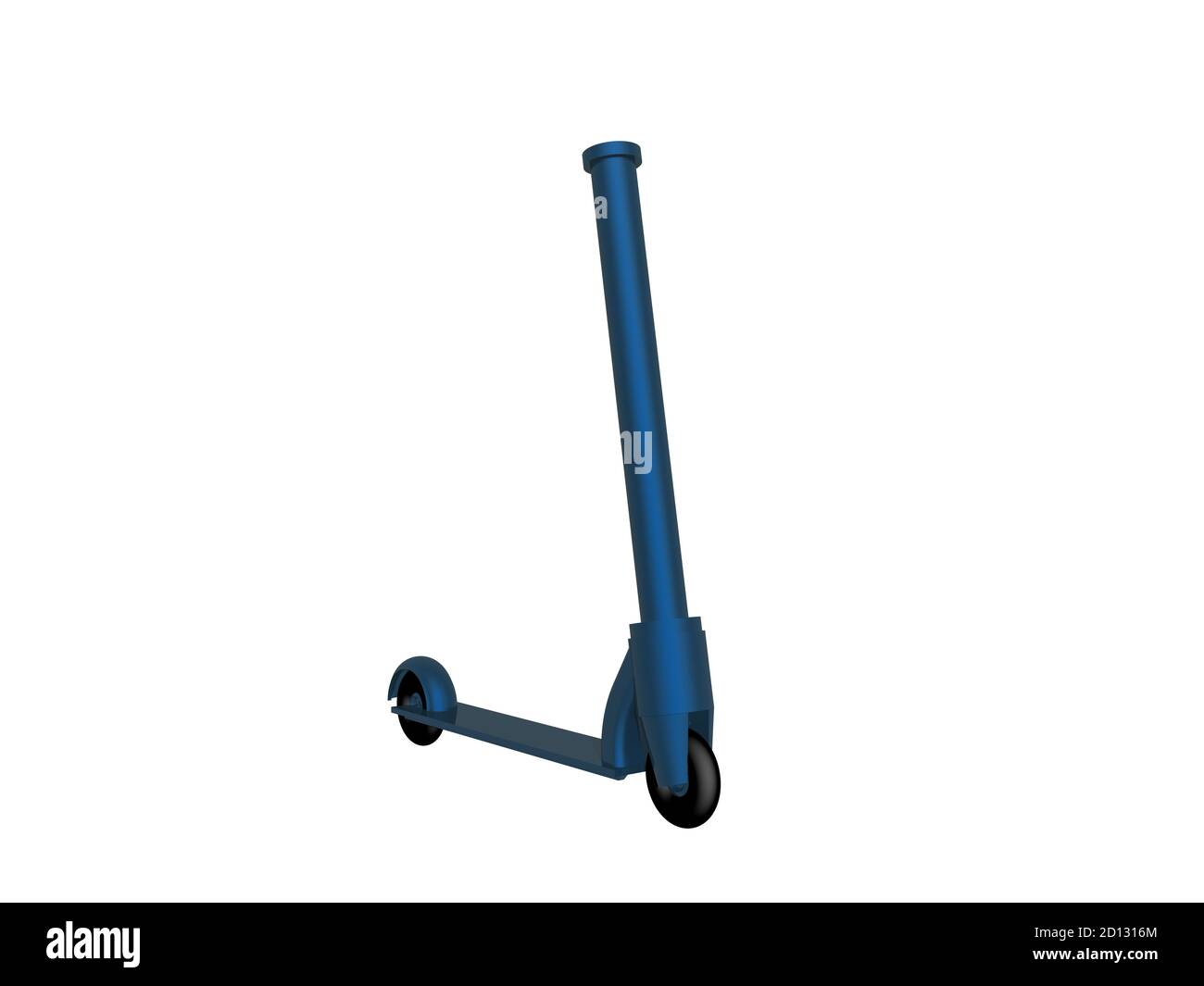 blue metallic street scooter Stock Photo - Alamy