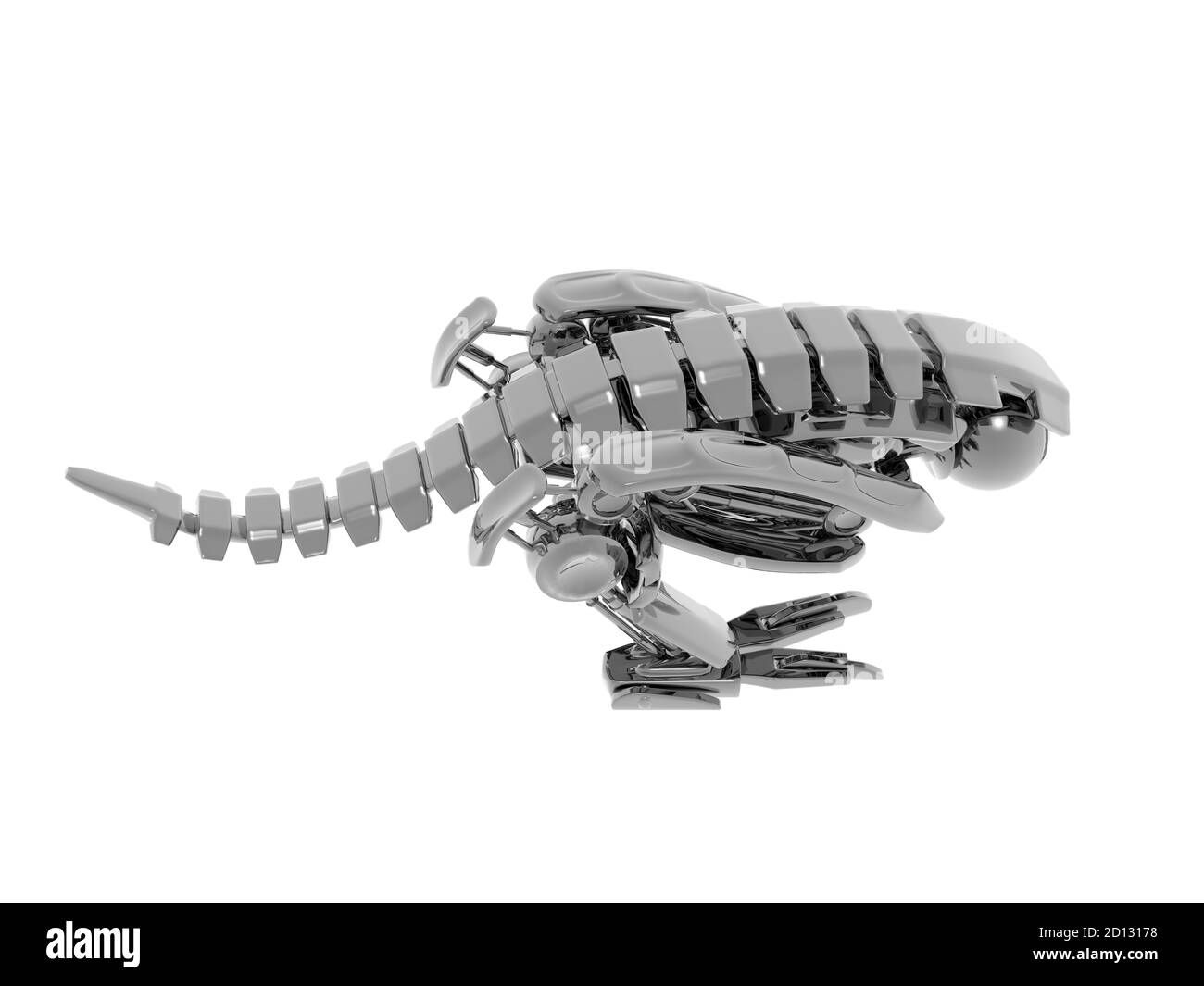 agile robot dog with long tail as a watchdog Stock Photo - Alamy