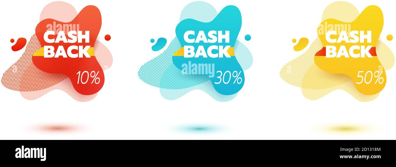 Amoeba liquid design. Dynamical colored forms of amoeba. Modern banner ...