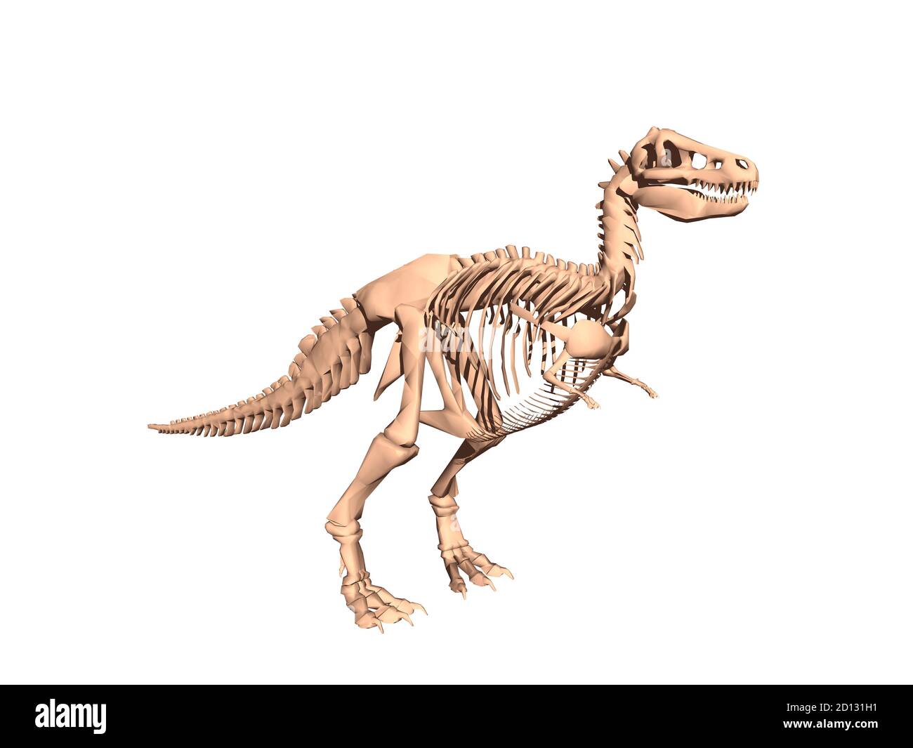 Dinosaur skeleton skelett Cut Out Stock Images & Pictures - Alamy