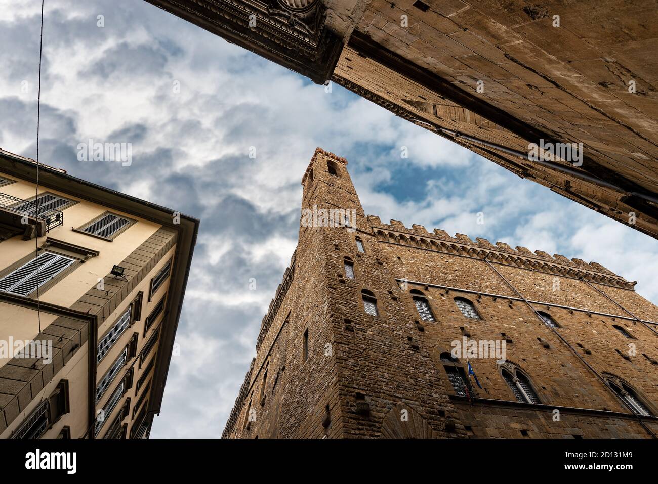 Medieval Bargello Palace (Palazzo del Bargello, Italian) in Florence ...