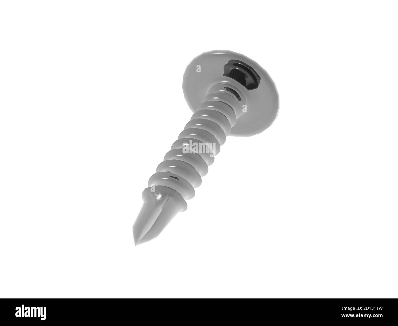 stainless steel screw with Phillips head Stock Photo - Alamy