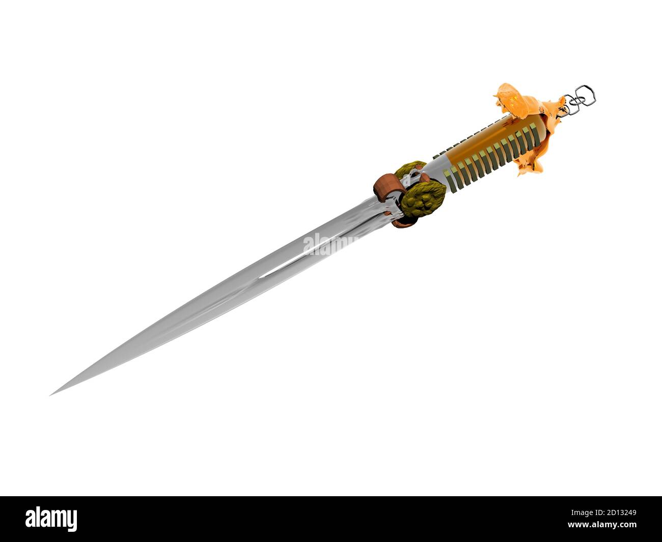 antique decorated sword for rituals Stock Photo - Alamy