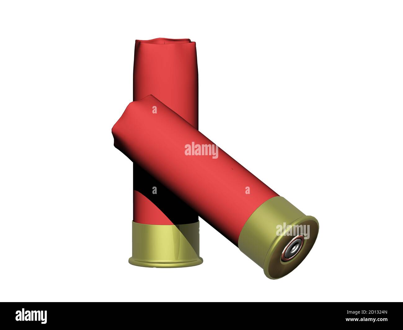 red shot ammunition for hunting Stock Photo - Alamy