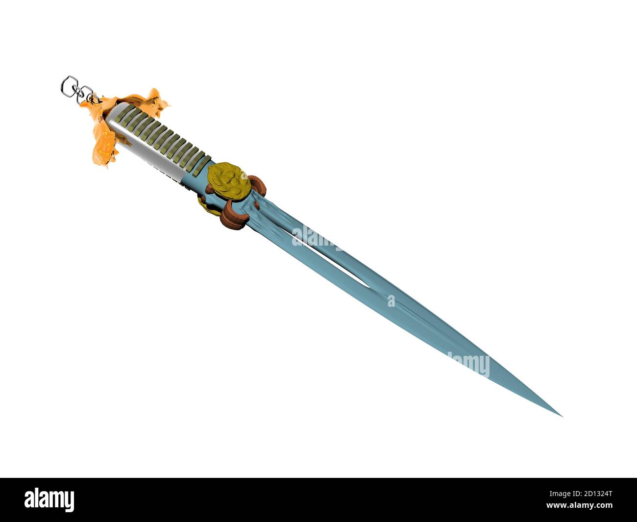 antique decorated sword for rituals Stock Photo - Alamy