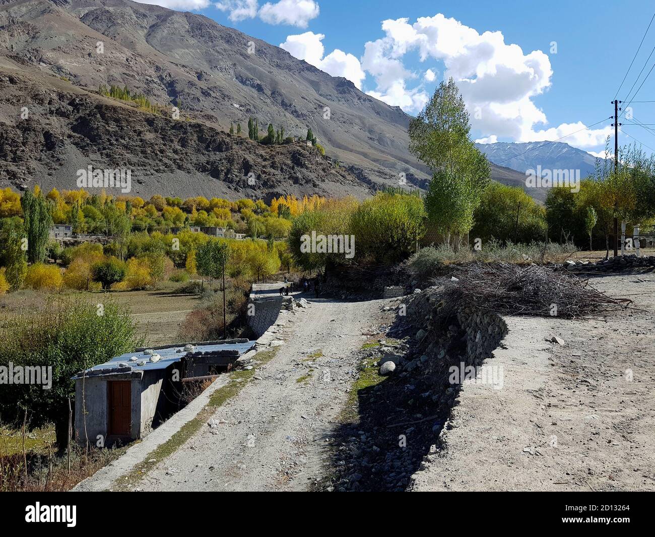Beautiful valley of hilly area and mountains in india. Beautiful ...