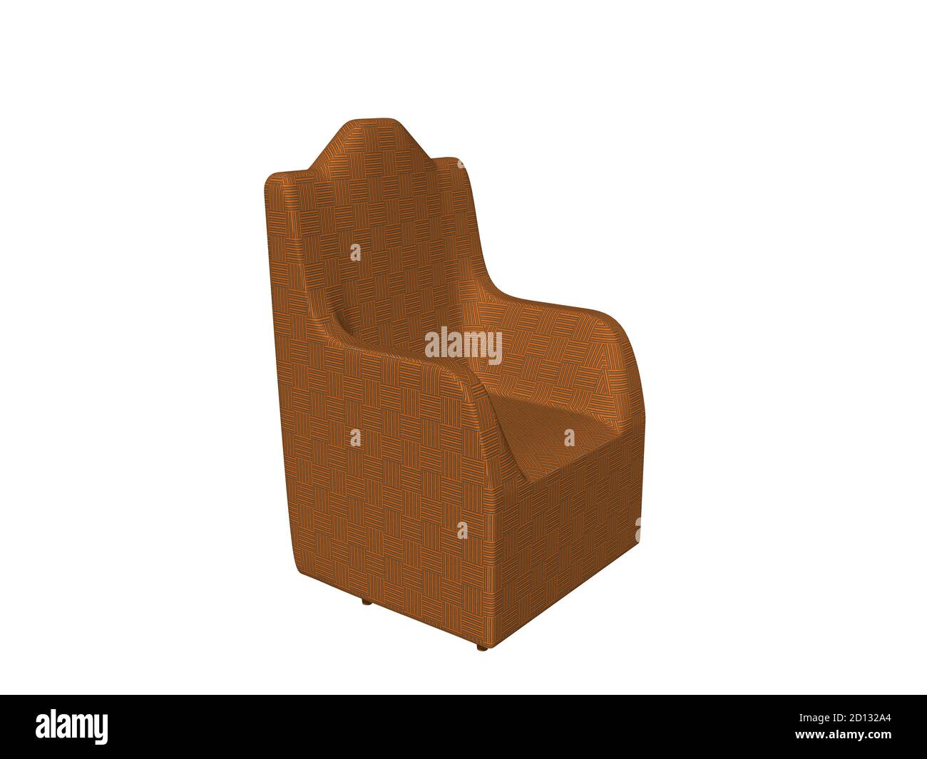 Green Upholstered Armchair Cut Out Stock Images & Pictures - Alamy
