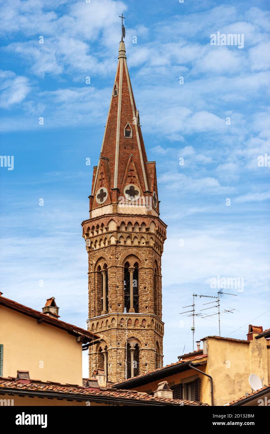 Bell tower badia fiorentina church hi-res stock photography and images ...