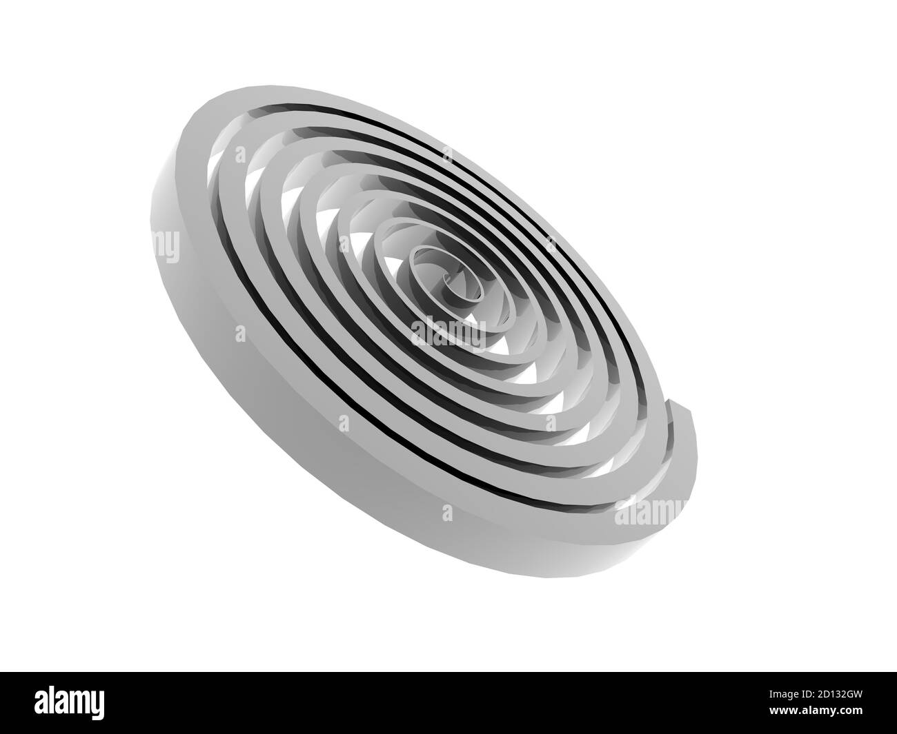 Clock spring Black and White Stock Photos & Images - Alamy